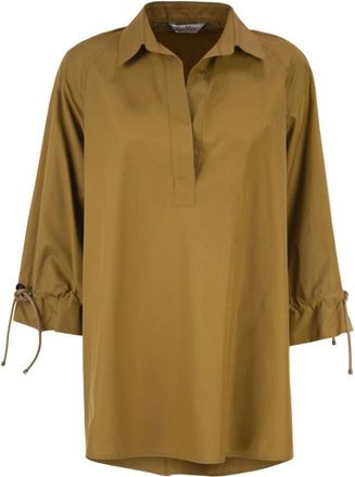 Max Mara Damen, Blusen & Hemden, Braun, XSGr&ouml;&szlig;e