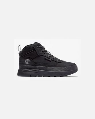 Timberland Field Trekker Bungee Sneaker f&uuml;r Jugendliche in Schwarz, Schwarz, Gr&ouml;&szlig;e