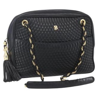 Bally Pre-owned Leder-Umh&auml;ngetasche - - Pre-owned - Damen - Schwarzk - ONE SIZE