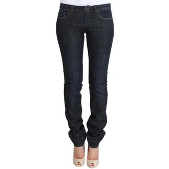 Costume National Baumwoll-Stretch Slim Fit Jeans - - Jeans - Damen - Blau - W26