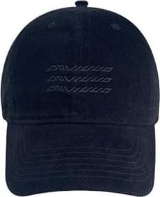 Generic Casquette de baseball pour homme et femme - Style vintage d&eacute;lav&eacute; - Circonf&eacute;rence de la t&ecirc;te - Casquette en bec de canard - Dessus souple, Noir, Taille