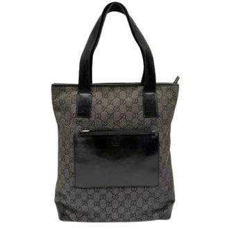 Gucci Pre-owned Vintage GG Canvas Tote - Femme - Pre-owned - Noir - Taille: ONE Size