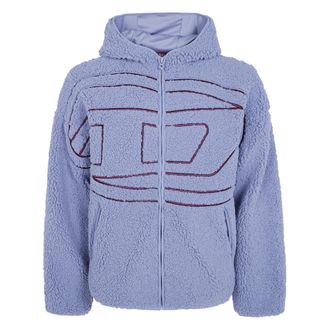 Diesel S-Zat Full Zip - - Jackets - Herren - Lila - M