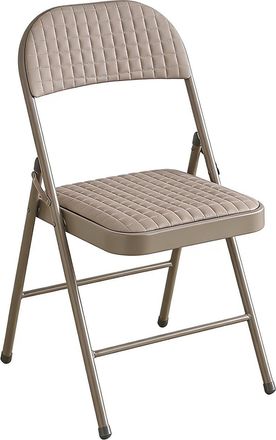 Generic Klappstuhl Gepolstert Einzeln Leicht Tragbar mit Metallrahmen Hoher Belastbarkeit Klappst&uuml;hle Camping Faltbar Keine Montage Erforderlich f&uuml;r Balkon Ga