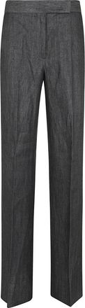 Max Mara Femme, Pantalons, Gris, Taille: 36 FR Pantalon Deserto