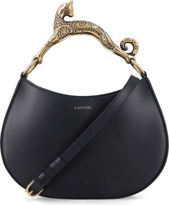 Lanvin Femme, Sacs, Noir, Taille: ONE Size Sac Hobo Chat