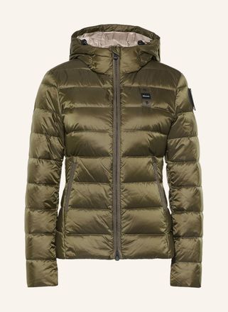 Blauer Lightweight-Daunenjacke Charme gruen