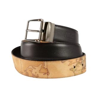 Alviero Martini 1A Classe Homme, Accessoires, Noir, Taille: ONE Size Ceinture Geo Classic