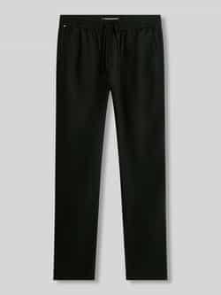 Tommy Hilfiger Tapered Chino aus Leinen-Mix mit Tunnelzug Modell HARLEM