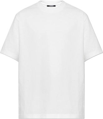 Jacquemus Homme, Tops, Blanc, Taille: M The Collection T-Shirt