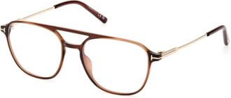 Tom Ford Aviator Optical Frame - - Accessories - unisex - Braun - 54 MM