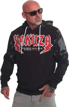 Yakuza Herren Judge Me Hoodie Kapuzenpullover