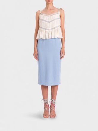 Twin-Set Robe Femme couleur Bleu
