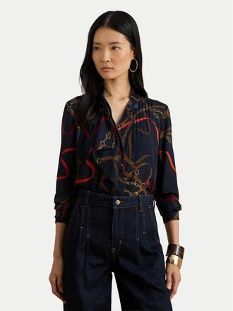 Lauren Ralph Lauren Hemd 200P03553001 Dunkelblau Regular Fit