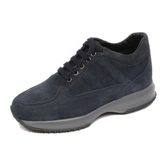 Hogan Homme, Chaussures, Bleu, Taille: 43 EU Interactive Allacciato