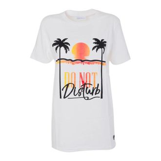 Chiara Ferragni Palmbeach T-Shirt - - Tops - Damen - Wei&szlig; - XS