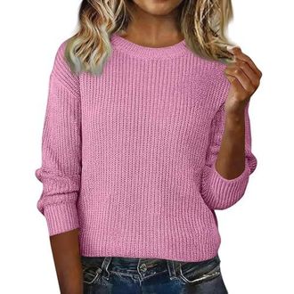 Generic Pull Femme Chic Et Elegant Hiver Grande Vetement Chaud Laine Femmes Oversize Cachemire Haut Blanc Pulls Pulls, Gilets Et Sweats Col Roul&eacute; Long V&ecirc;temen