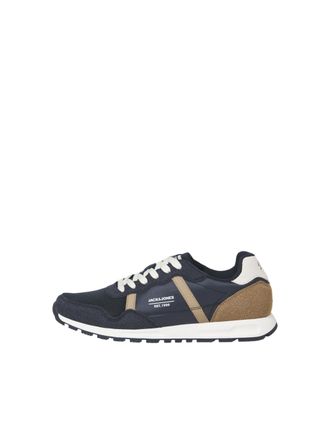 Jack & Jones Herren Jfwharrow Mesh Sneaker, Navy Blazer, 45 EU