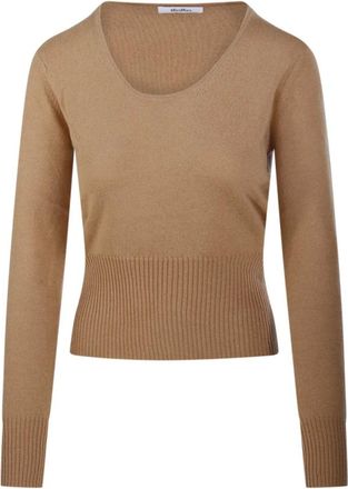 Max Mara Damen, Strickwaren, Braun, MGr&ouml;&szlig;e