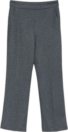 Max Mara Straight Leg Hose - - Trousers - Damen - Grau - XS