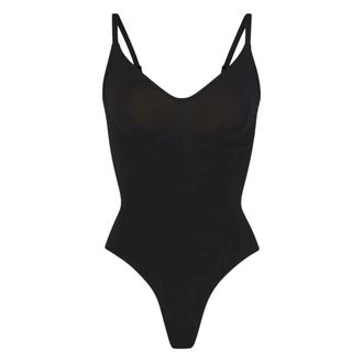 SKIMS Skims - Body sculptant sans coutures - Femme - Tops - Noir - Taille: 36 FR