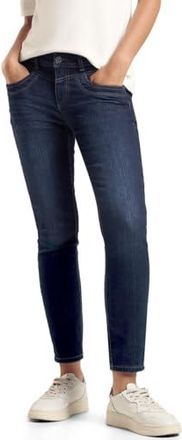Street One Damen A378133 Jeans Slim Fit, Deep Indigo Washed, 31W / 28L