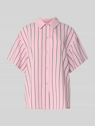 Oh April Loose Fit Hemdbluse aus Viskose-Mix Modell Mira