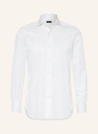 Finamore Finamore 1925 Hemd Napoli Traveller Regular Classic Fit weiss