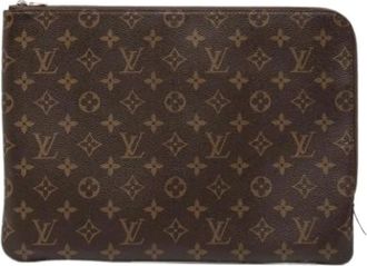 Louis Vuitton Sac pochette vintage doccasion - Femme - Pre-owned - Brun - Taille: ONE Size