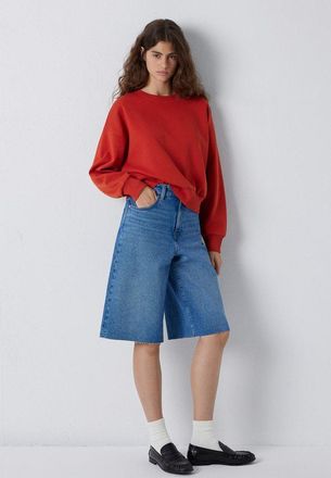 Mavi Rundhalspullover CREW NECK SWEATSHIRT Sweatshirt cropped