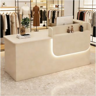 Generic LED-Lichtleiste f&uuml;r die Schublade der Rezeptionstheke Rezeptionstresen mit Theke Rezeptionstisch mit Stauraum Kassentresen f&uuml;r B&uuml;ro Einzelhandel Lobby