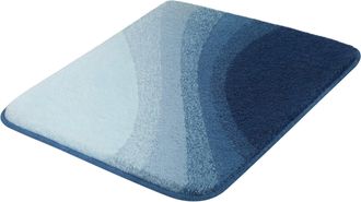 Kleine Wolke Badteppich Malin, Farbe: Iceblue, Material: 100 % Polyacryl, Gr&ouml;&szlig;e: 55x 65 cm