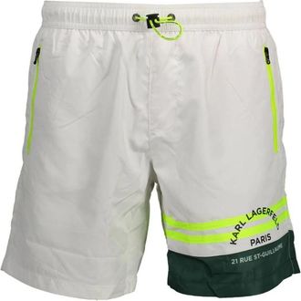 Karl Lagerfeld Medium Swim Boxer - - Swimwear - Herren - Wei&szlig; - S