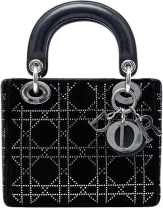 Dior Pre-owned Lady Satchel - Femme - Pre-owned - Noir - Taille: ONE Size