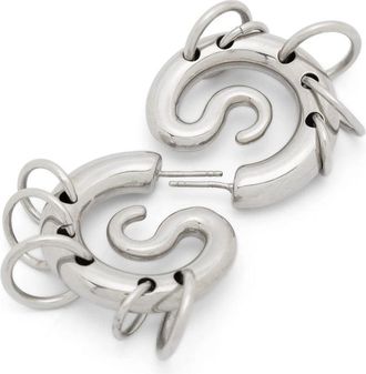Panconesi Silve Stud Earrings - Silver
