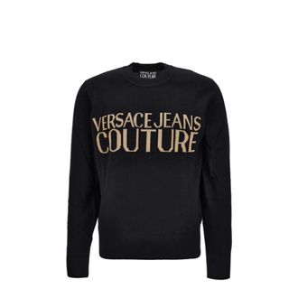 Versace Jeans Couture Homme, Sweatshirts et sweats &agrave; capuche, Noir, Taille: M SweaT-shirt