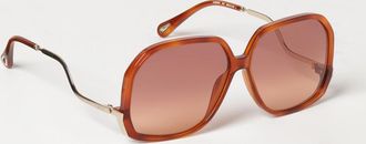 Chlo&eacute; Lunettes de soleil ail-de-chat papillon en ac&eacute;tate avec verres d&eacute;grad&eacute;s