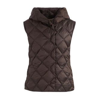 Max Mara Gilet Wkdgiochi - Femme - Vestes - Brun - Taille: 38 FR
