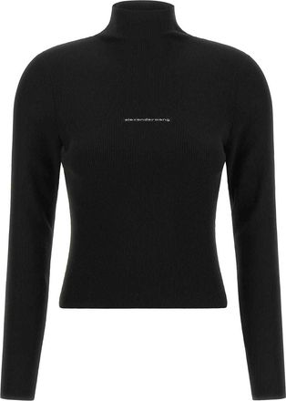 Alexander Wang Rundhalspullover - Schwarz