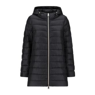 Herno Nylon Ultralight A-f&ouml;rmige Resortjacke - - Jackets - Damen - Schwarzk - XL