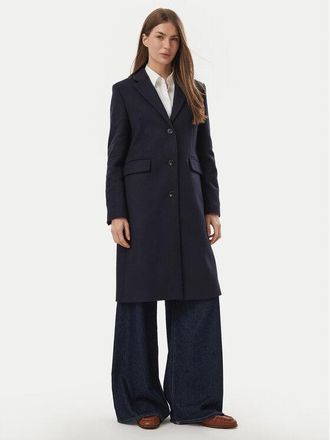 Tommy Hilfiger Wollmantel WW0WW51106 Dunkelblau Slim Fit