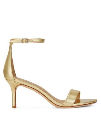 Lauren Ralph Lauren Sandalen Allie Mid 802978207002 Goldfarben