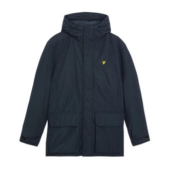 Lyle & Scott Mid Jackets Membrane Parka - - Coats - Herren - Blau - M