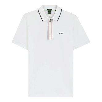 HUGO BOSS Philix GOC Polo - - Tops - Herren - Wei&szlig; - 3XL