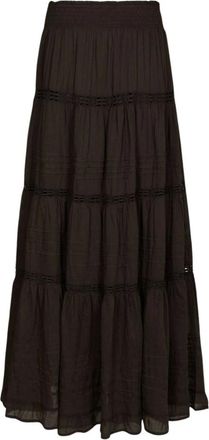 Neo Noir Femme, Jupes, Brun, Taille: 36 FR Felicia S Voile Skirt