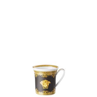 Versace by Rosenthal - Henkelbecher, Becher - Tasse - Kaffeebecher - Baroque Nero - 350 ml - Porzellan