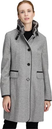 Gil Bret Damen Mailand Jacke, Light Silver Melange, 44