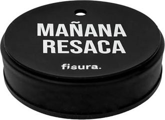 Fisura Fisura Deckel für Drogenbecher Morgen Kater, blauer Getränkeschutz, wiederverwendbar, auslaufsicher, aus Silikon