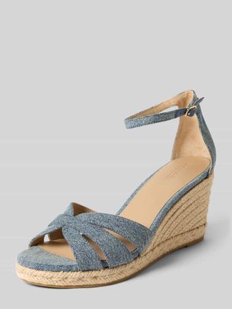 Lauren Ralph Lauren Wedges in Denim-Optik