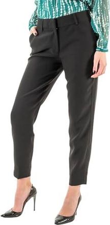 Only Pantalon ONLVERONICA-Elly Taille Haute Slim Fit Pantalon Black 42 32 Black (US) 42 / L32